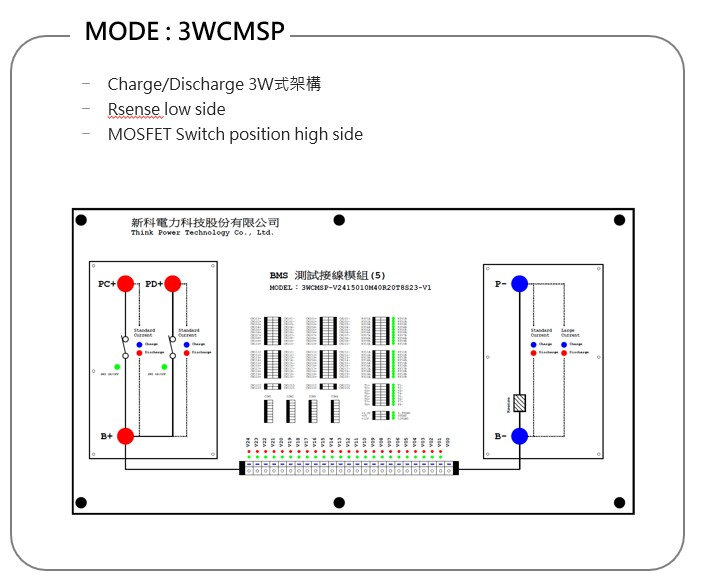 BMS-24/32 Cell (High side/Low side Select one only Non-switchable ...
